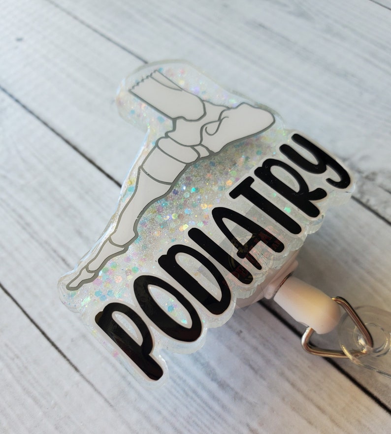 Podiatry Badge Reel Podiatrist Feet Foot Doctor MA - Etsy