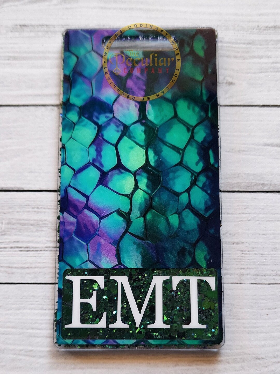 Reptilian Badge Buddy (variety of Sizes), Badge Card, Credentials ...