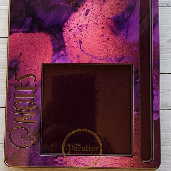 Purple Sticky Note Holder - Etsy