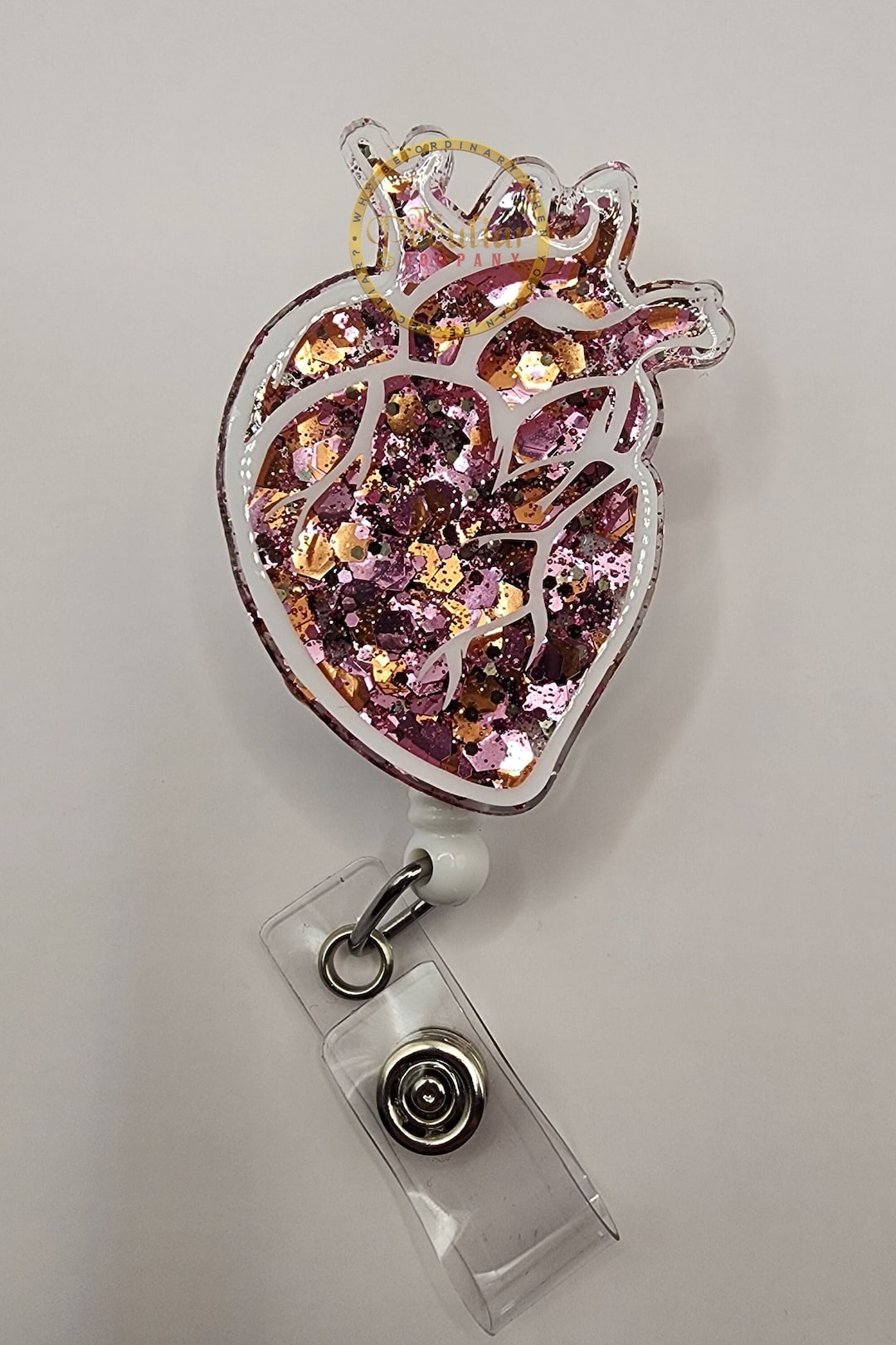 Anatomical Heart Badge Reel, Cardiology, Cardiologists, Heart, Anatomy ...