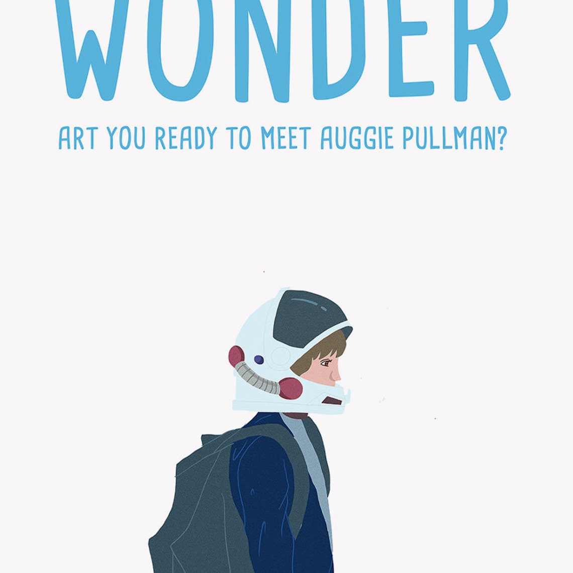 Wonder Movie Poster/Printable wall art/Illustration | Etsy