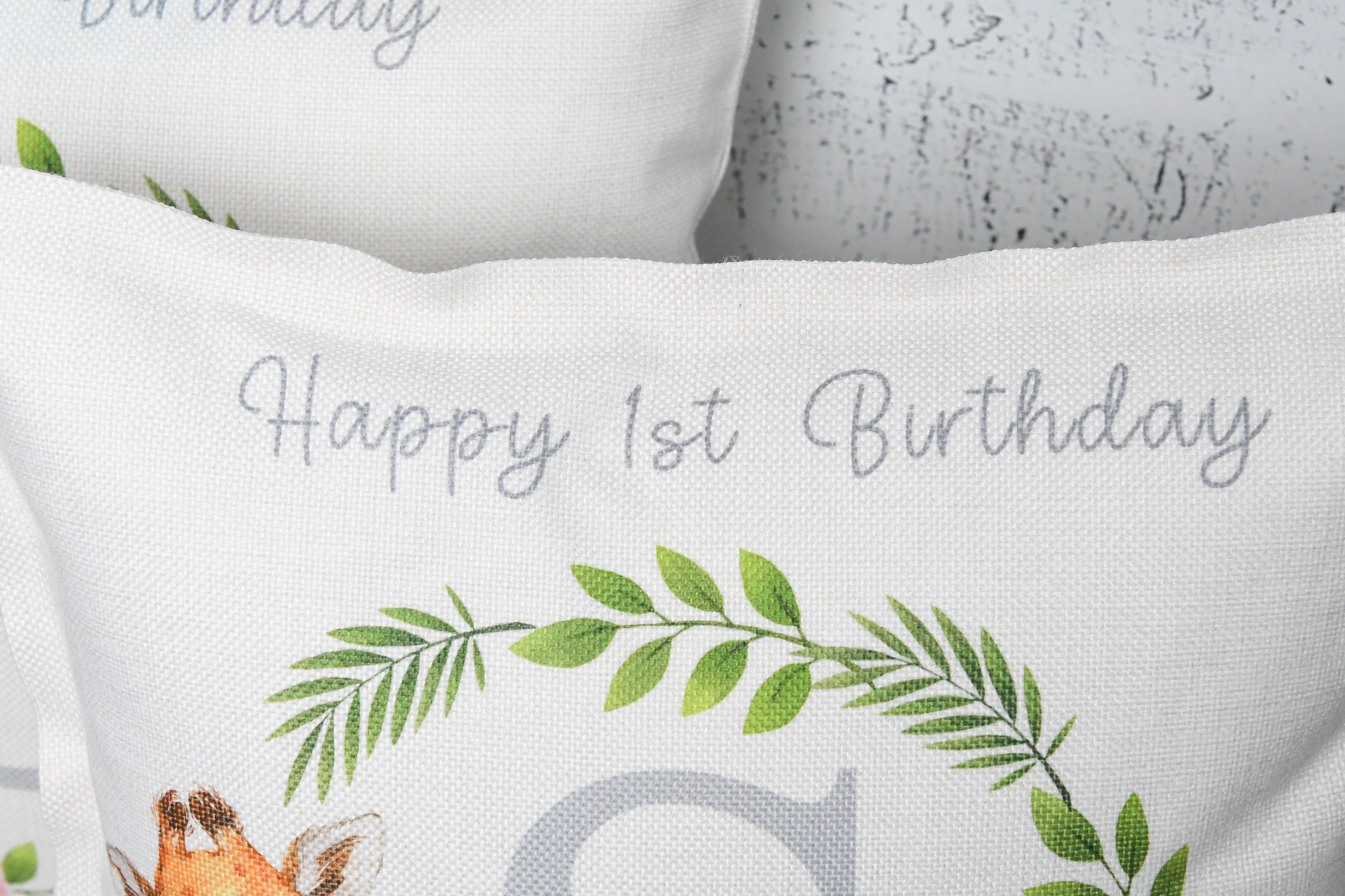 Personalised Birthday Cushion, 1st Birthday Cushion, 1st Birthday Gifts ...