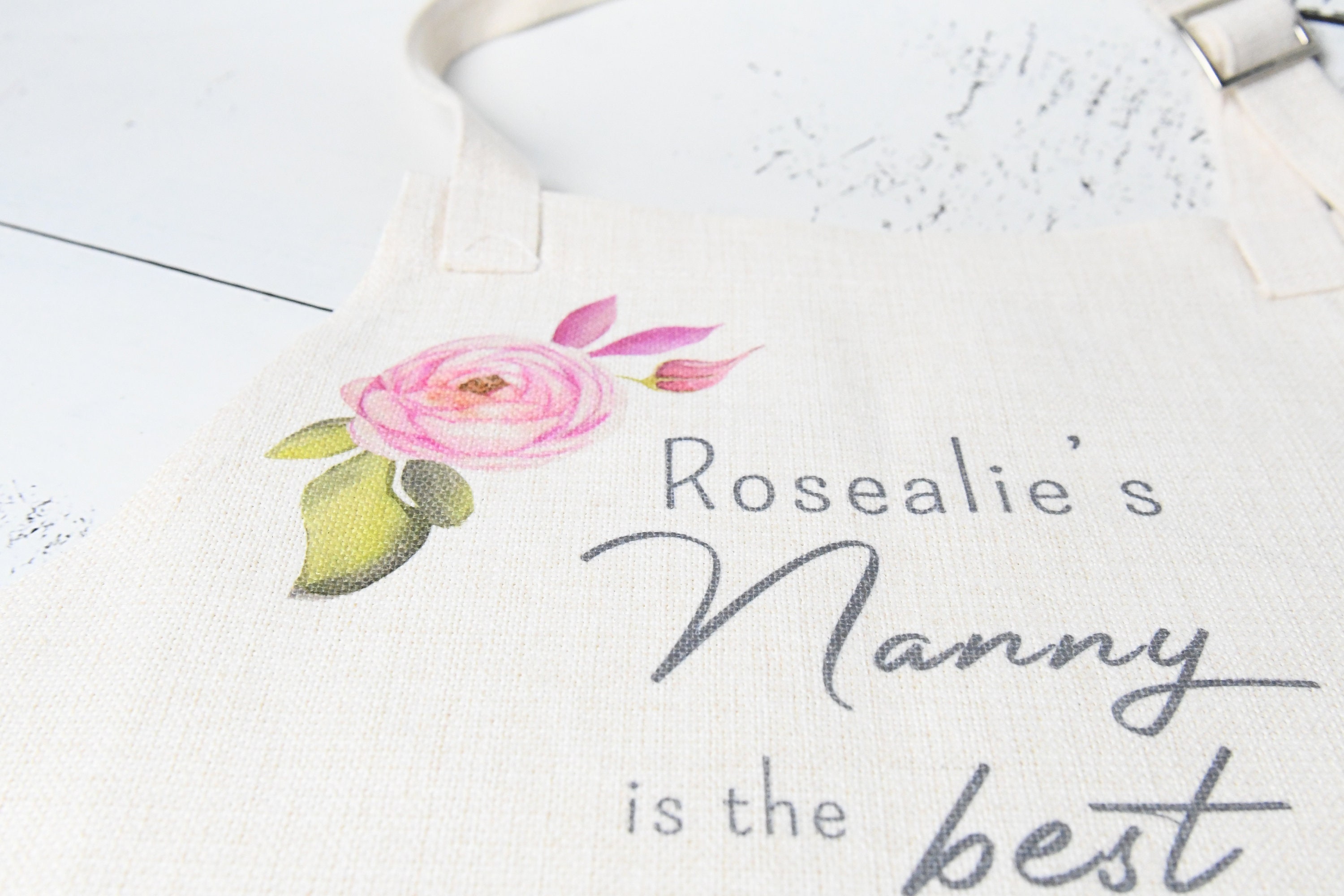 Nanny Apron Mummy Apron Personalised Apron Personalised - Etsy UK