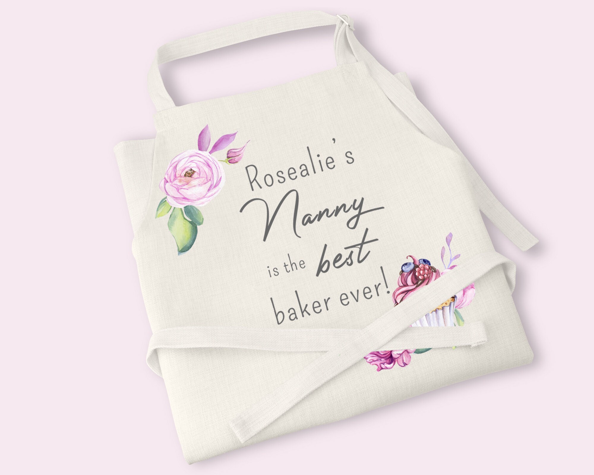 Nanny Apron Mummy Apron Personalised Apron Personalised - Etsy UK