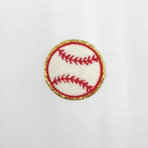 Sequin Baseball Softball Bats and Balls Patches - Ships From USA - Etsy