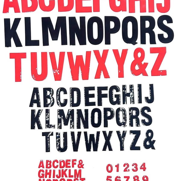 1 2 Inch Vinyl Letters - Etsy