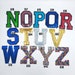 Choose Your Letter and Color: 8in Sequin Iron-on Letters - Etsy