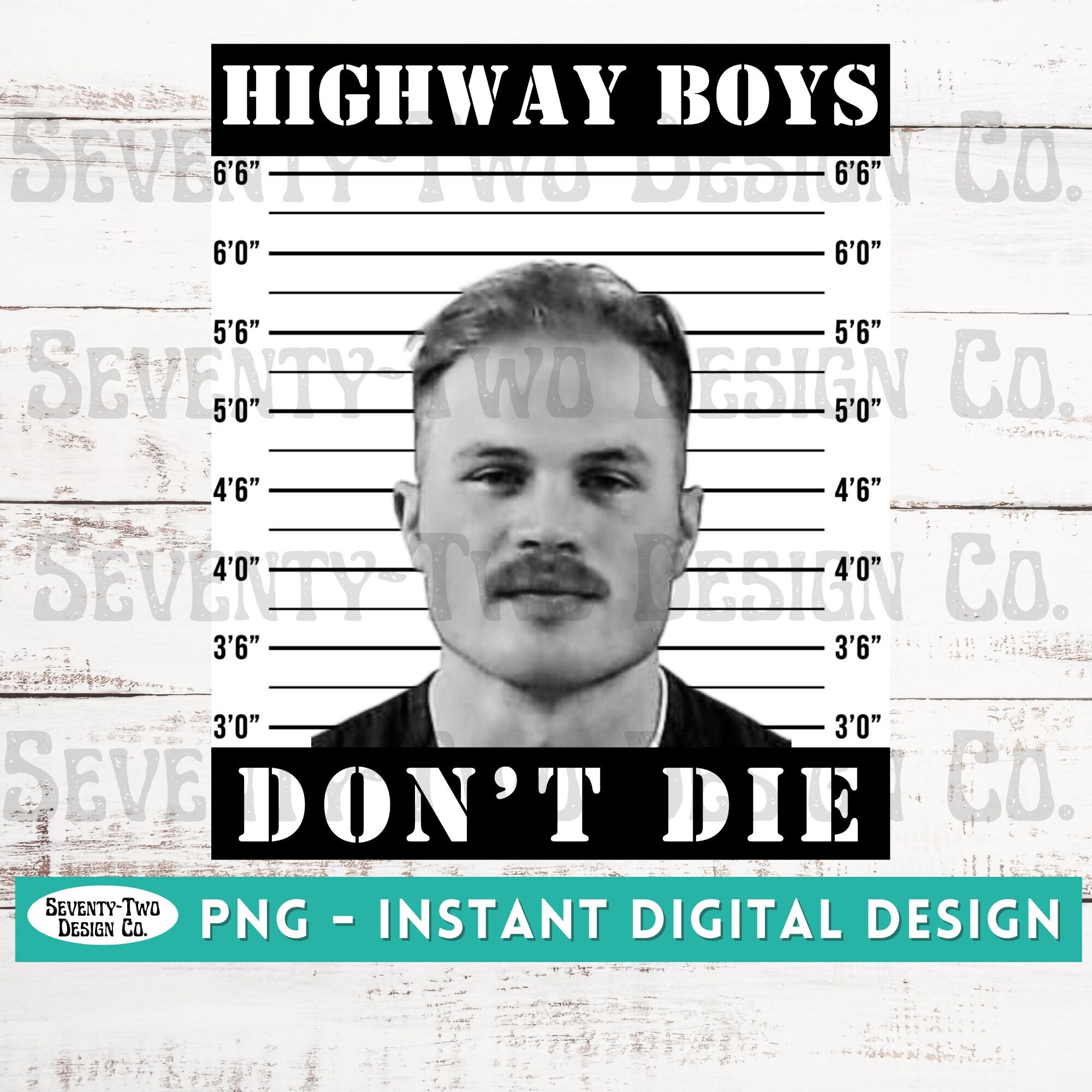 Zach Bryan Mug Shot DIGITAL PNG - Etsy