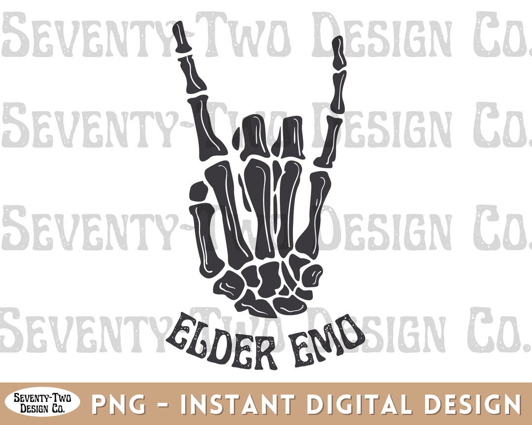 Elder Emo *digital Png* Sublimation Design - Etsy