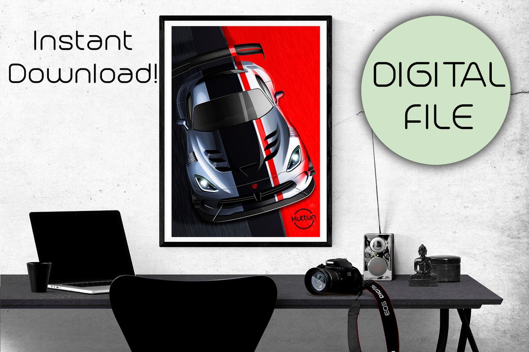Viper ACR Illustration Design - Etsy