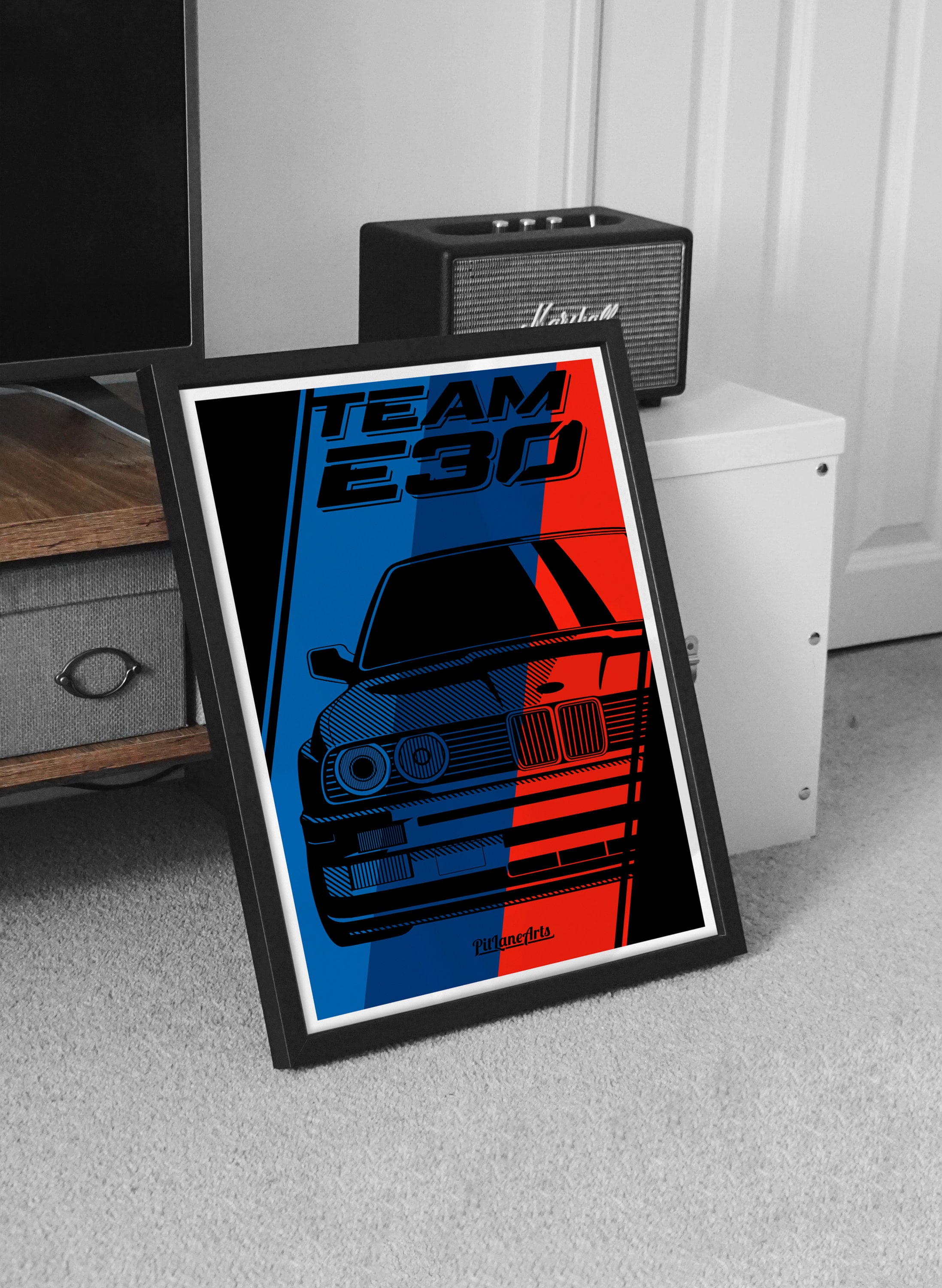 BMW M3 E39 Poster Print Team E30 papier de qualité Imprimé - Etsy France