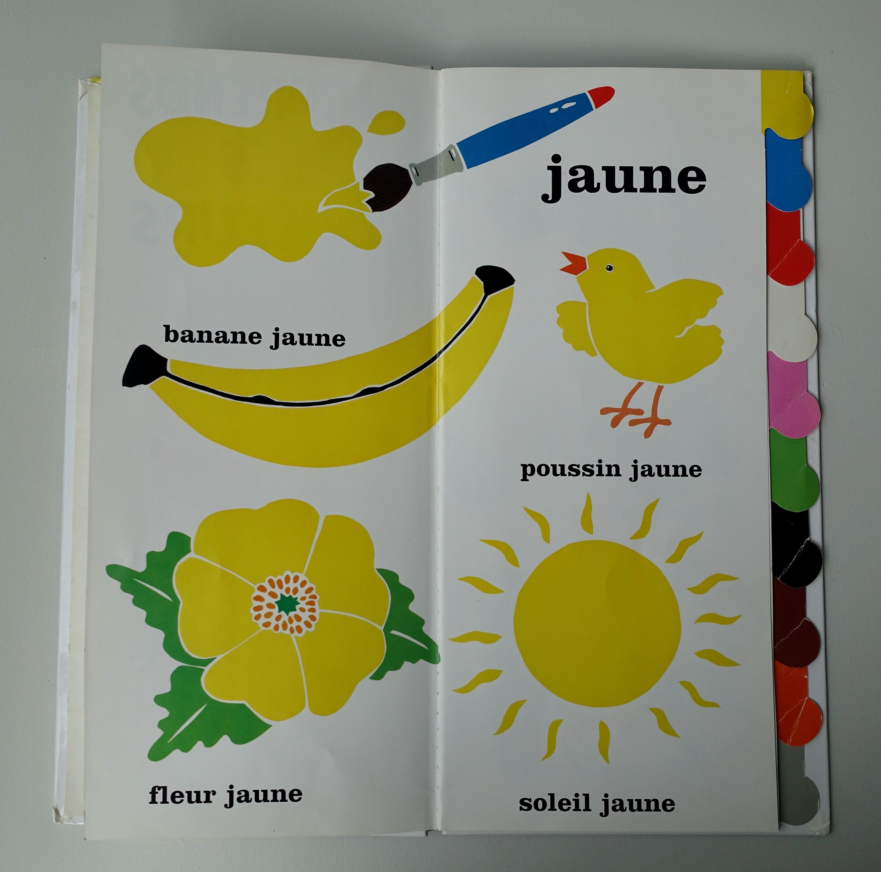 Rare Children's Learning Colors Book Panda J'apprends Les Couleurs Mon ...