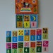 French Numbers Domino Dominoes Game 100% Complete Cardboard Vintage ...