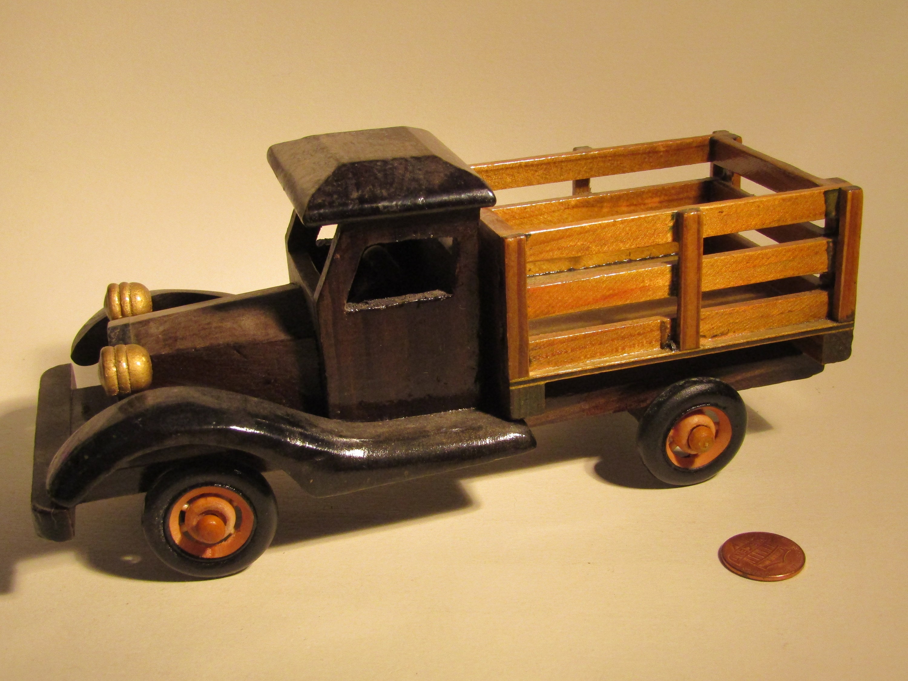 Vintage Wooden Trucks and Car | Etsy