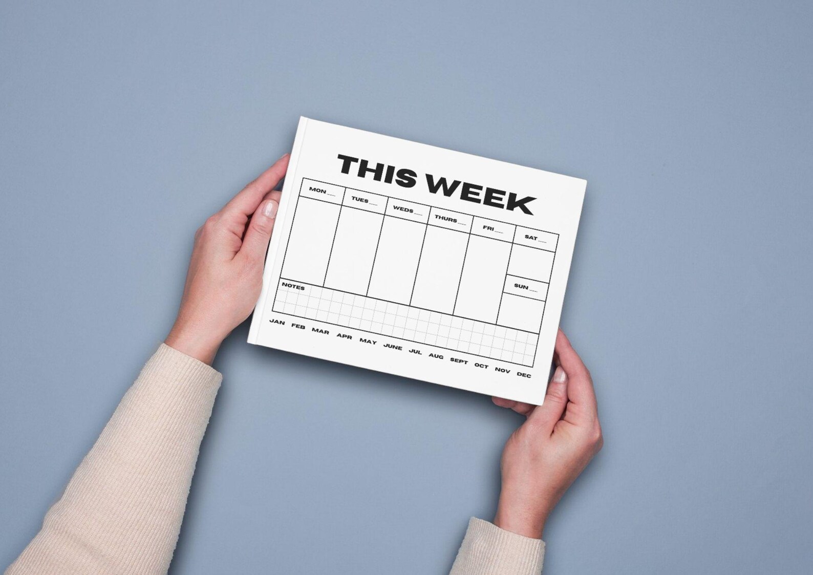 Desktop Weekly Planner Templates | 2026 Organisation - Etsy