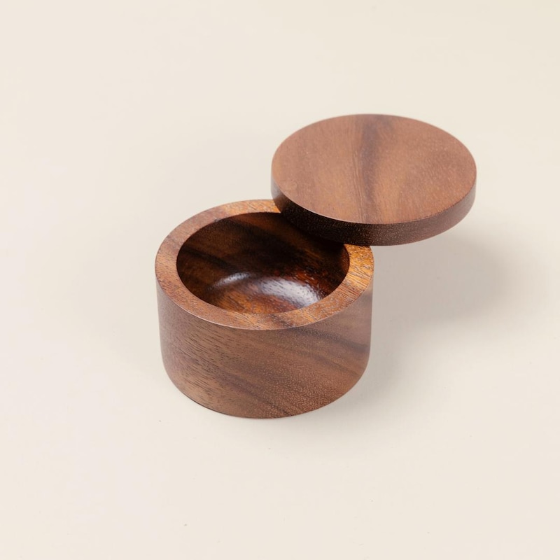 Swivel Lid Wooden Box - Etsy