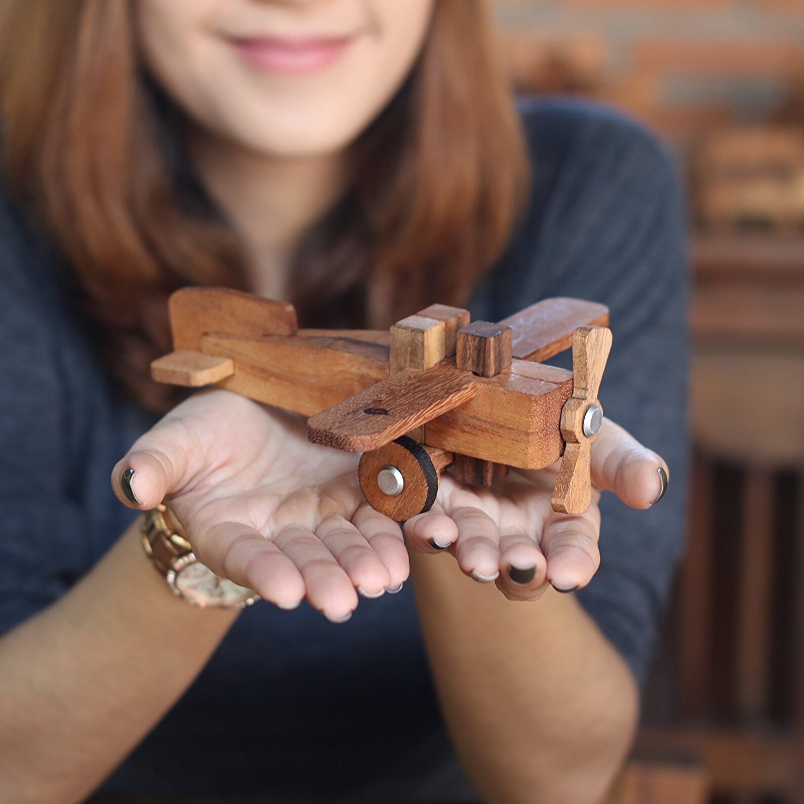 Lindbergh's Spirit: 3D Wooden Puzzle for Adults From Siammandalay Wood ...