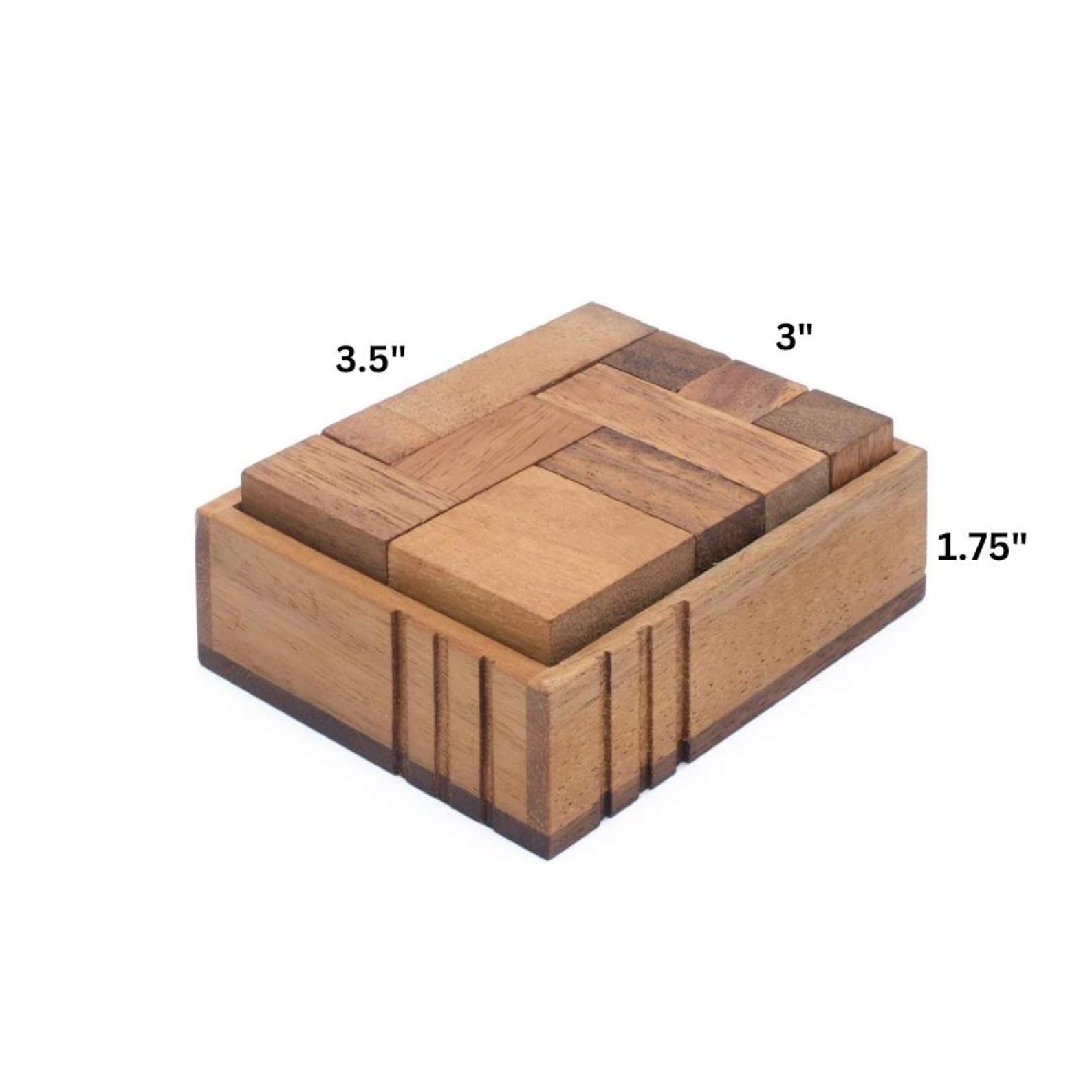 3D Wood Puzzle for Adults & Teenagers Brain Teaser Assembly Game ...