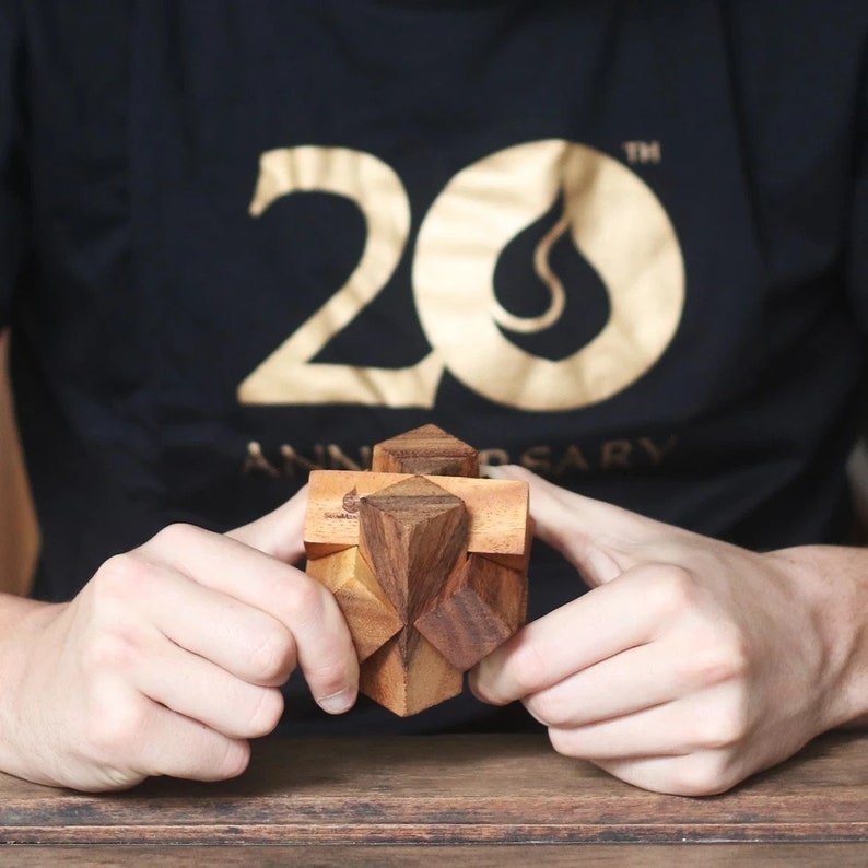 Mini Lumberjack: Interlocking Classic Puzzle for Adults - Etsy