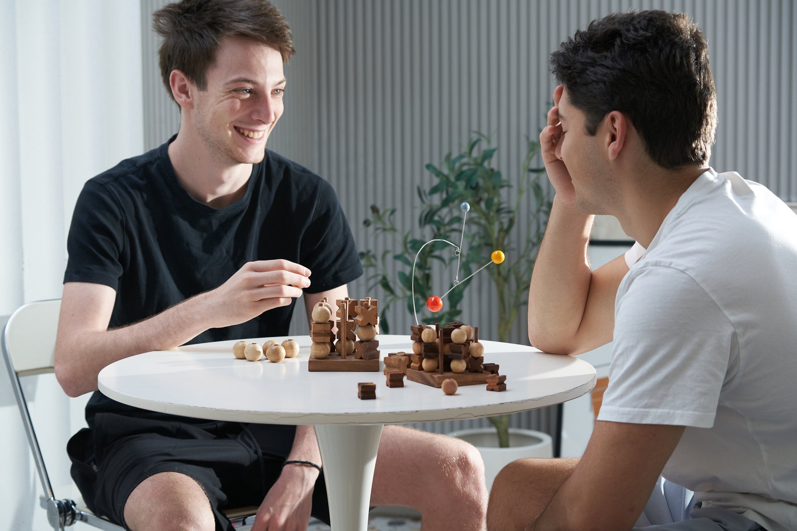 3D Tic Tac Toe Wooden XOXO Game, Tic Tac Toe Game, Wood Tic Tac Toe ...
