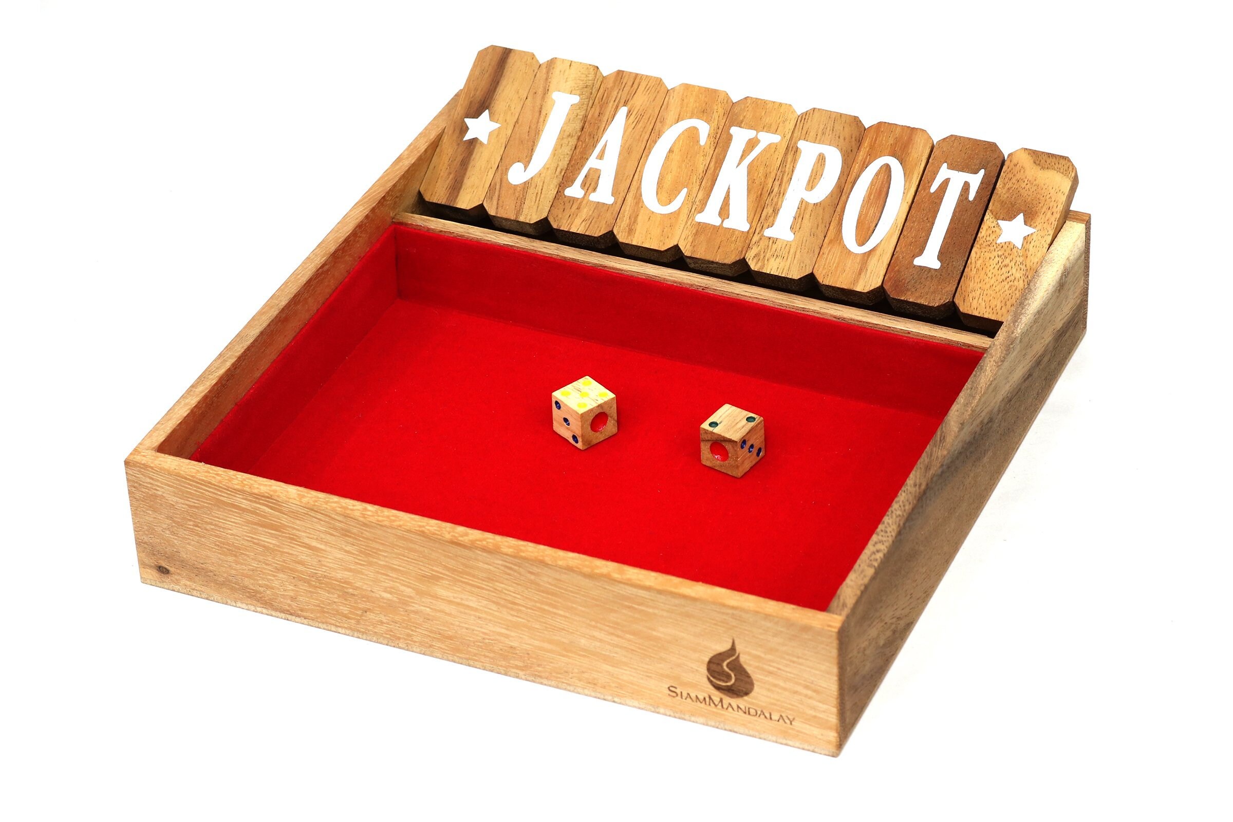 Shut the Box: Handmade Traditional Close the Box Game Classic - Etsy