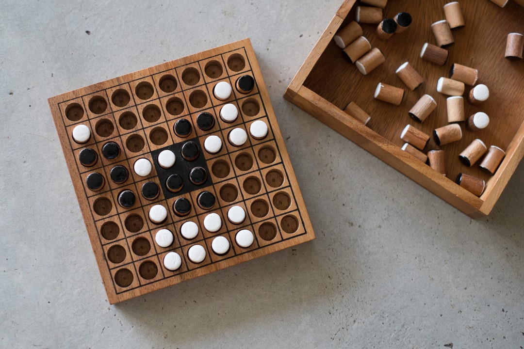 Flip It: Mini Version of Go chinese Game Travel Sized Traditional Table ...