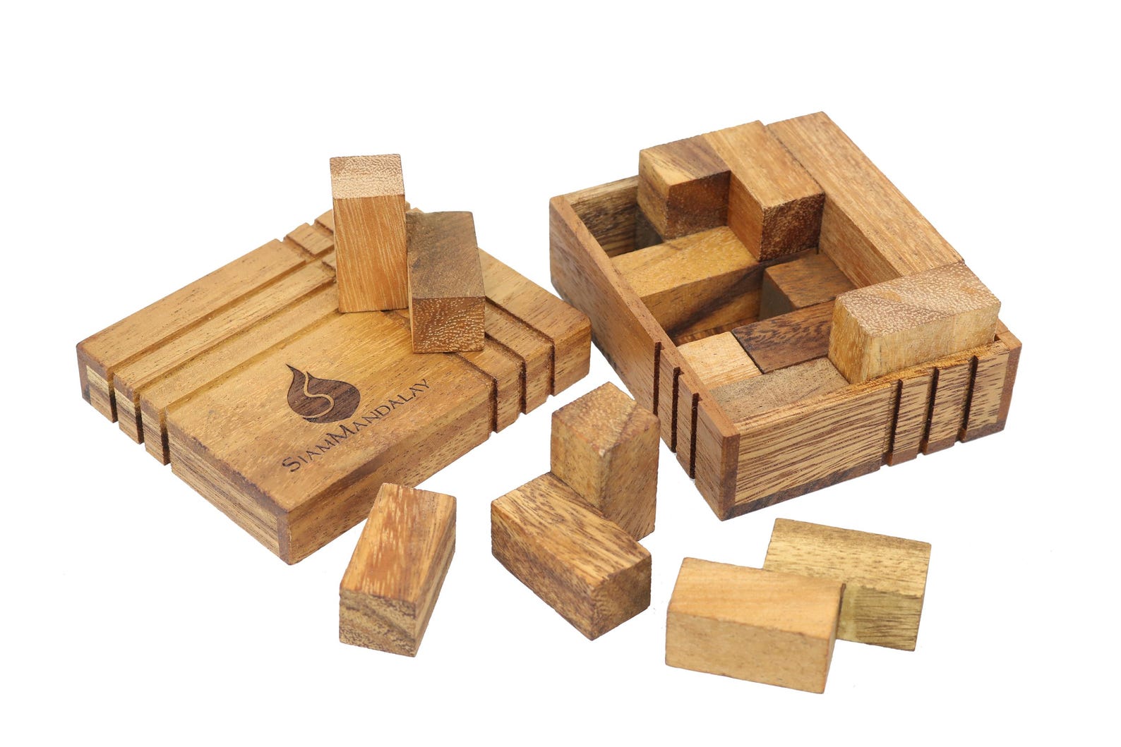 3D Wood Puzzle for Adults & Teenagers Brain Teaser Assembly Game ...