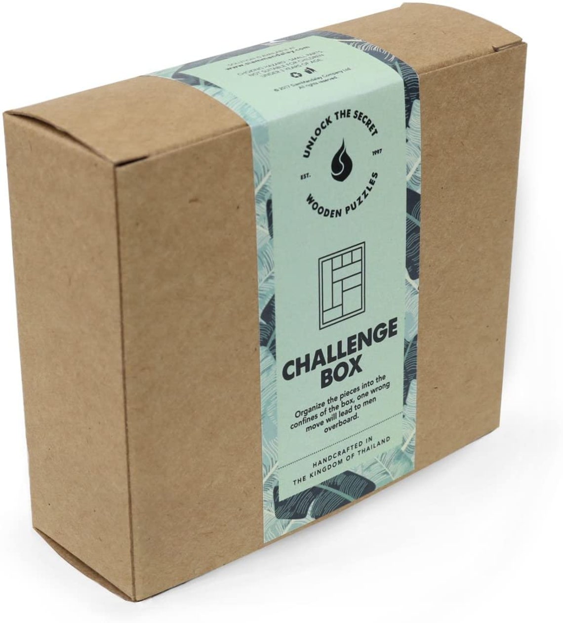 3D Wood Puzzle for Adults & Teenagers Brain Teaser Assembly Game ...