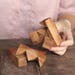 Mini Lumberjack: Interlocking Classic Puzzle for Adults Handmade Eco ...