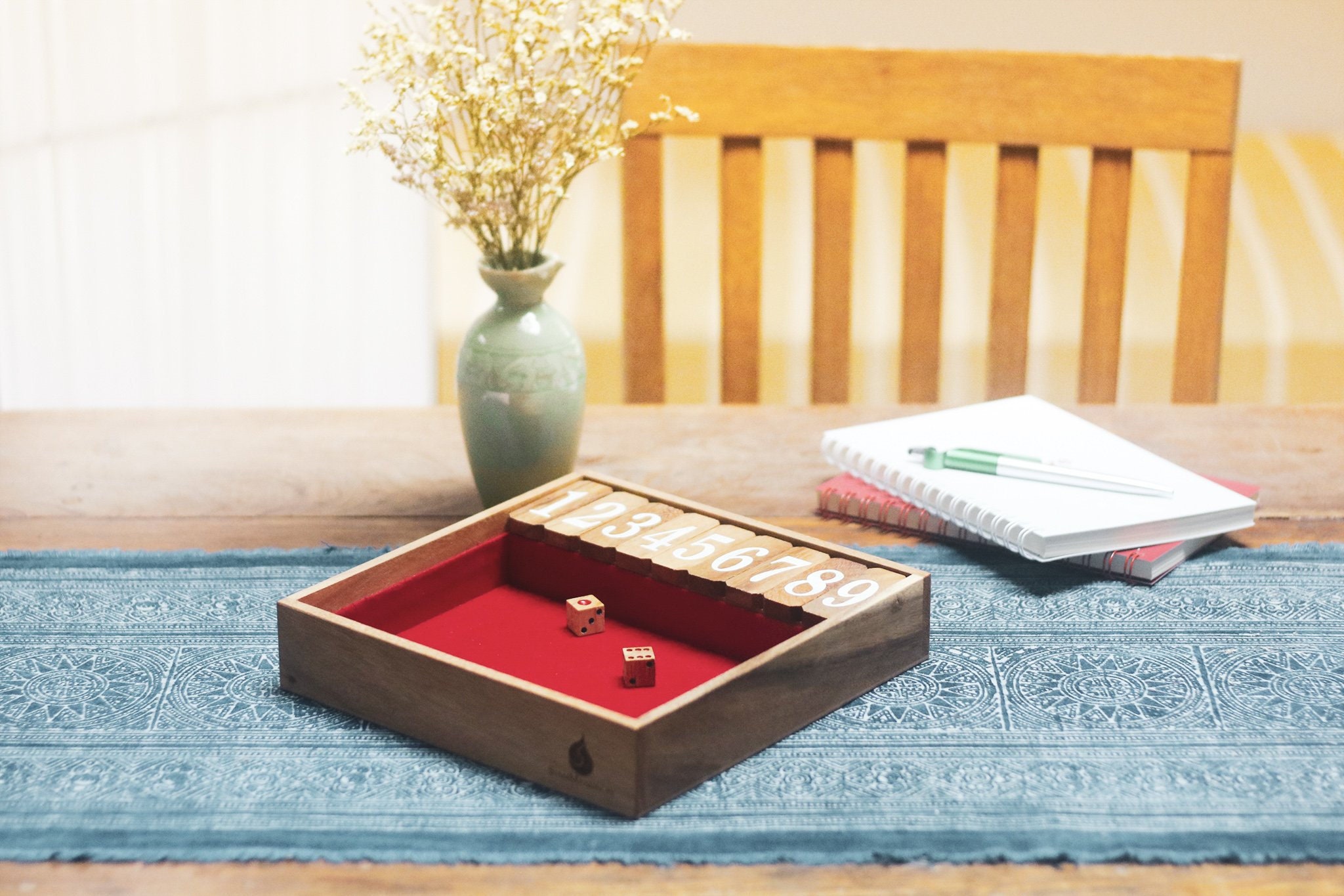 Shut the Box: Handmade Traditional Close the Box Game Classic - Etsy