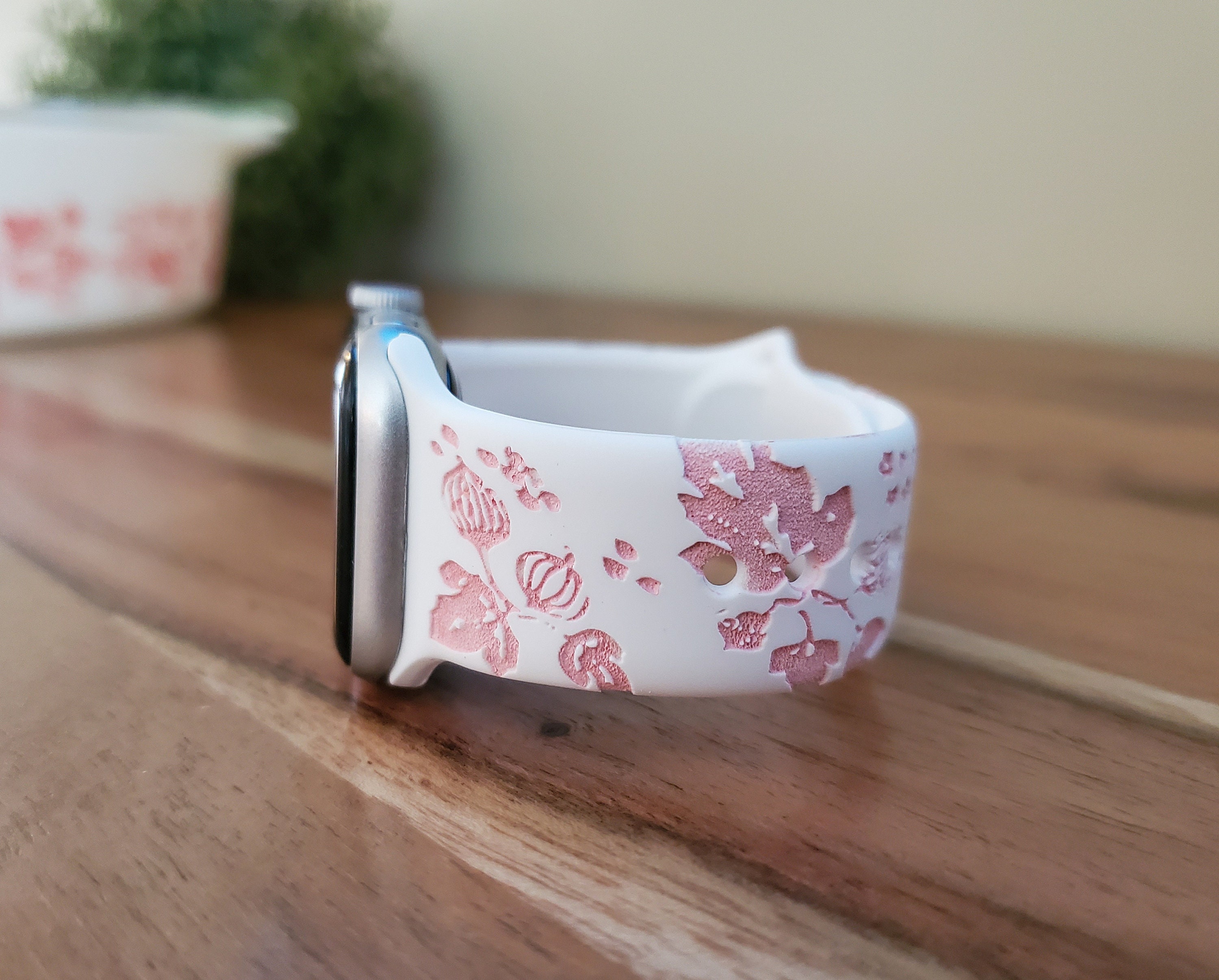Pyrex Gooseberry Inspired Engraved Silicone Watch Band - Etsy