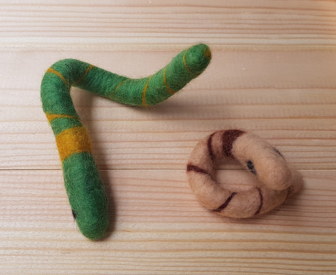 Snake Toy for Cats Gift for Pets Handmade Snakes Made With - Etsy