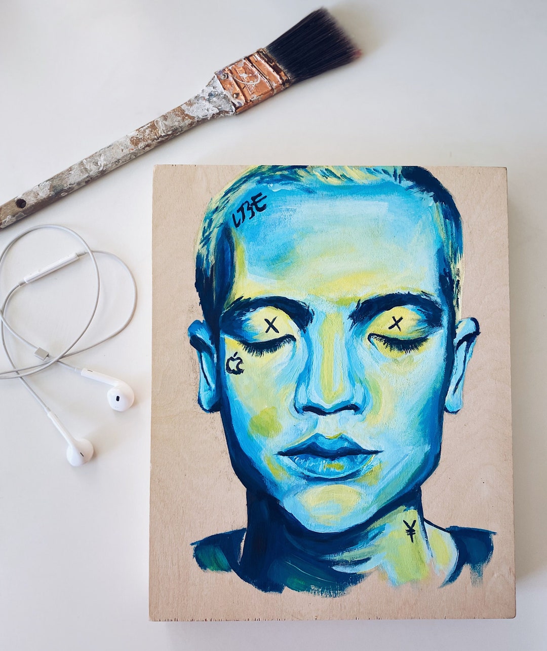 ORIGINAL Dominic Fike Painting - Etsy