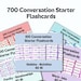 100 ESL Conversation Starter Flashcards A1-A2 Level Speaking Prompts ...