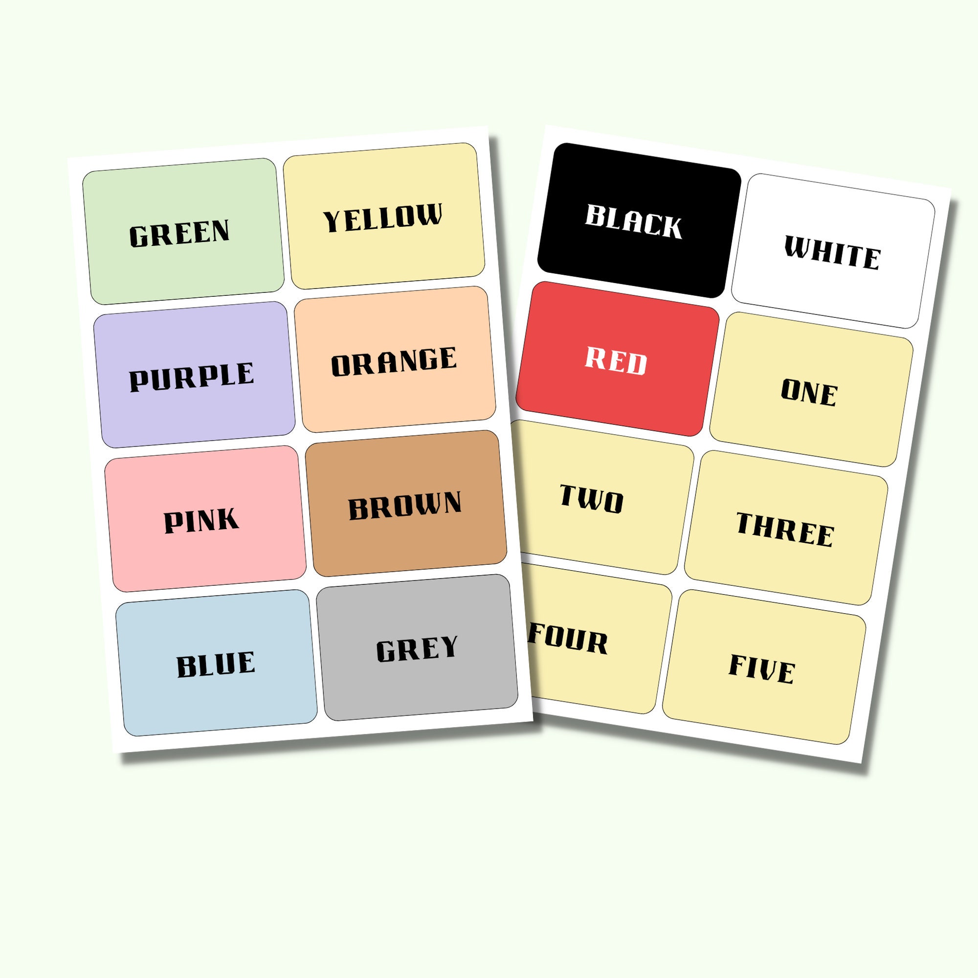 ESSENTIAL VOCABULARY FLASHCARDS for Absolute Beginners All Topic ...