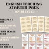 Sentence Building Flashcards for ESL Learners, ESL Classes ...