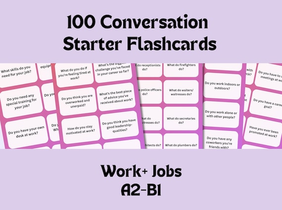 Hojas De Trabajo De Conversación En Inglés Como Segundo Idioma Para Adultos