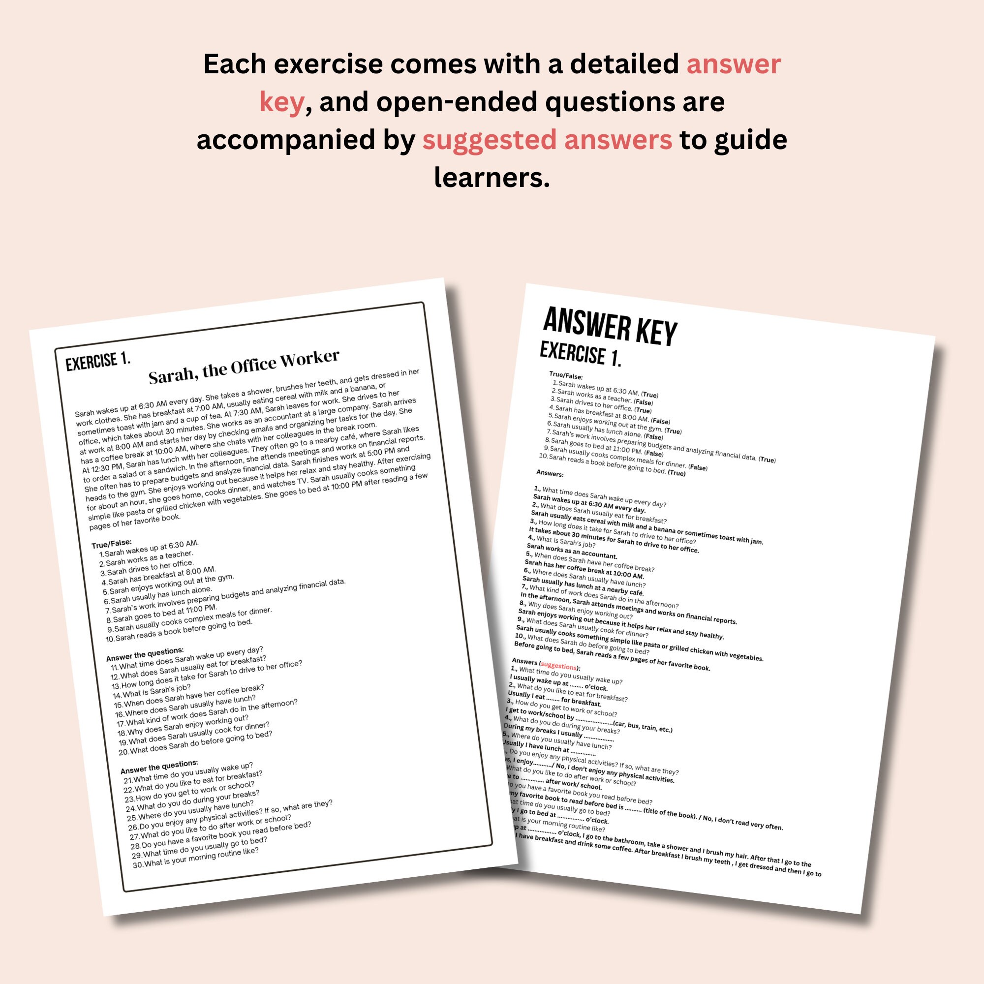 ESL Verb Tenses Posters Bundle: Conversation Flashcards, Reading ...