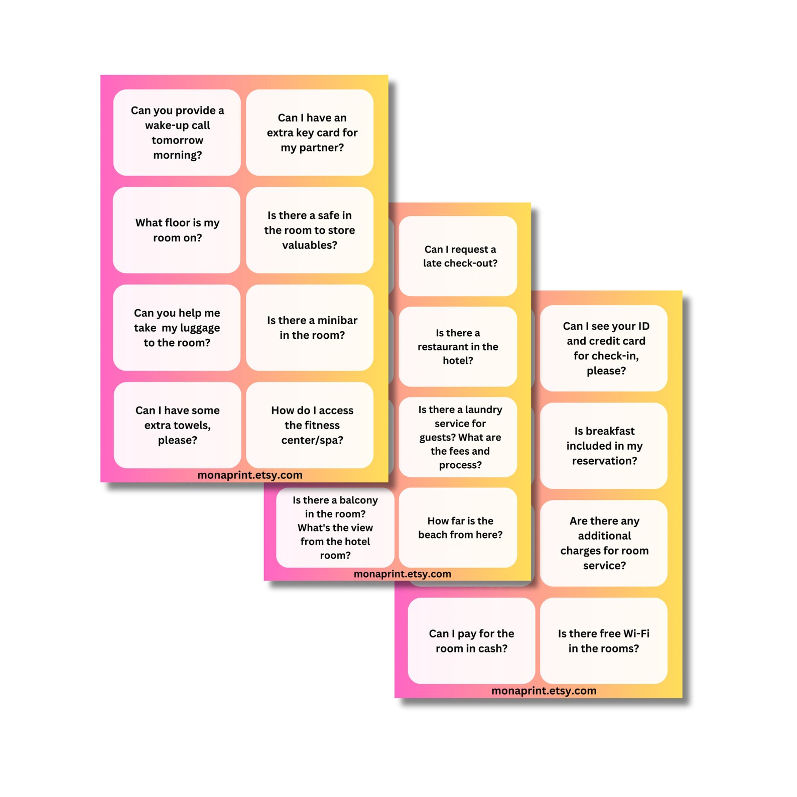 100 Travelling Flashcards for Effective Communication ESL Flashcards ...