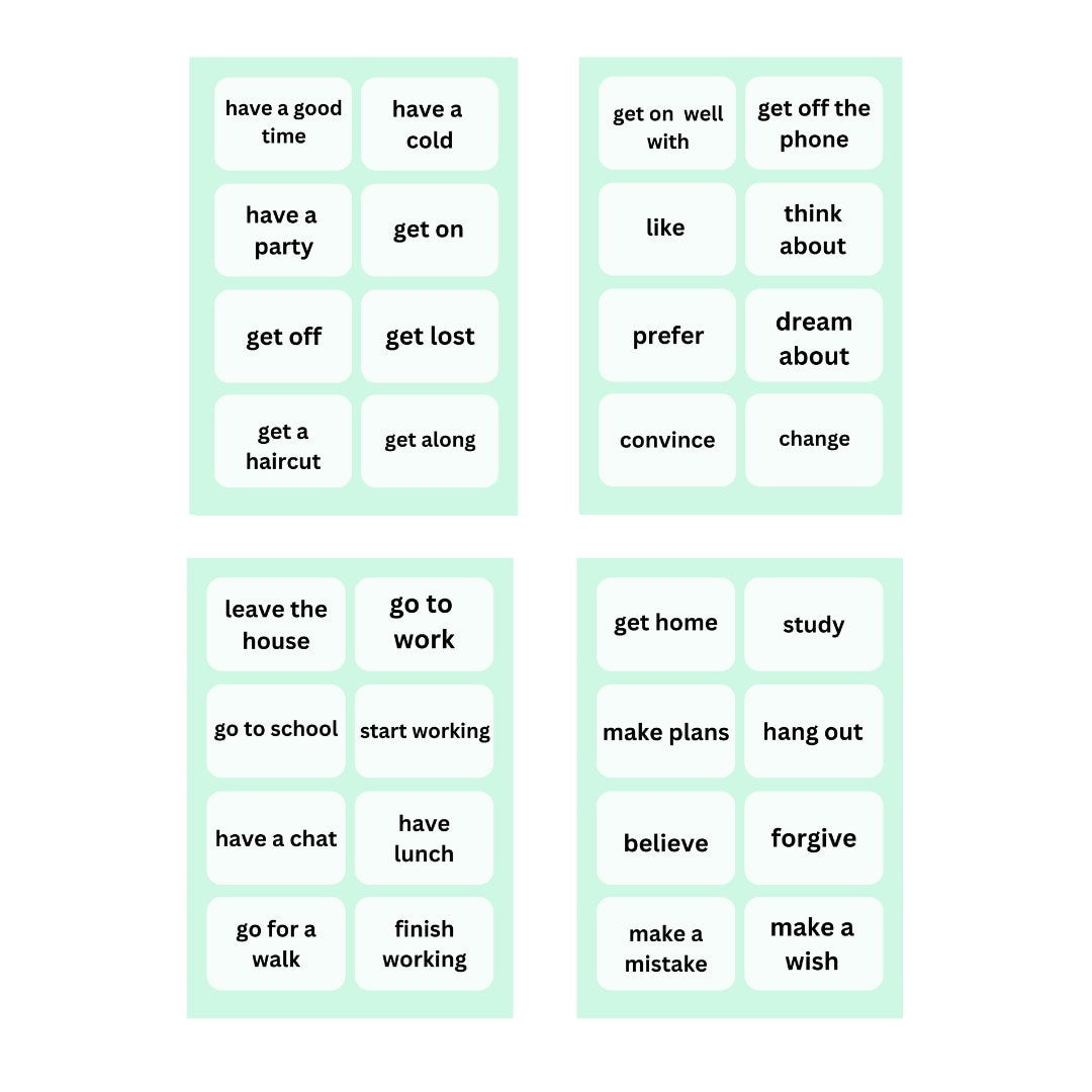 Lexiquest Speech Developing Boardgame for English Beginners A1-A2 Level ...