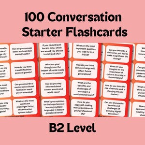 Complete ESL Conversation Starter Bundle 300 General Questions A1-B2 ...
