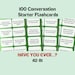 ESL Conversation Starter Flashcards: A1-B2 Level Speaking Prompts (PDF ...