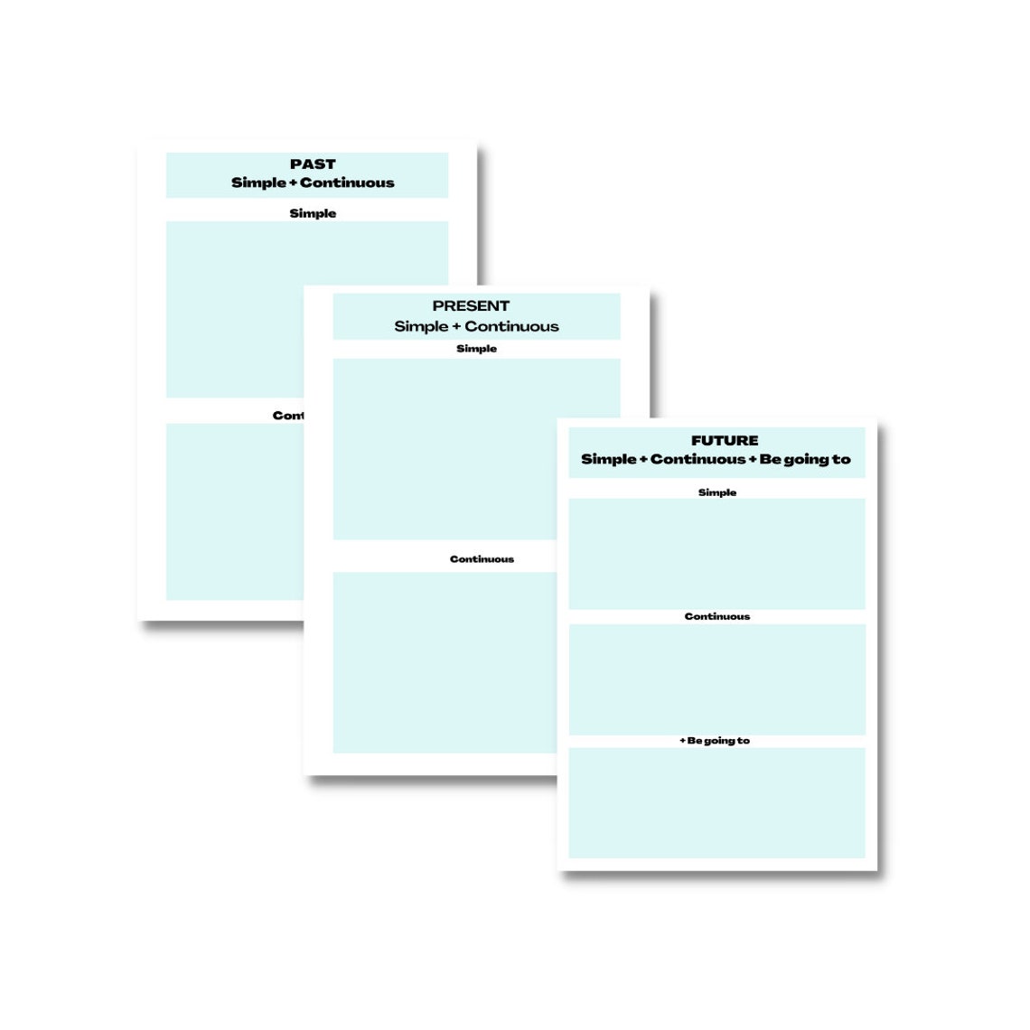 Comprehensive English Grammar Tracker Educational Sheets for English ...