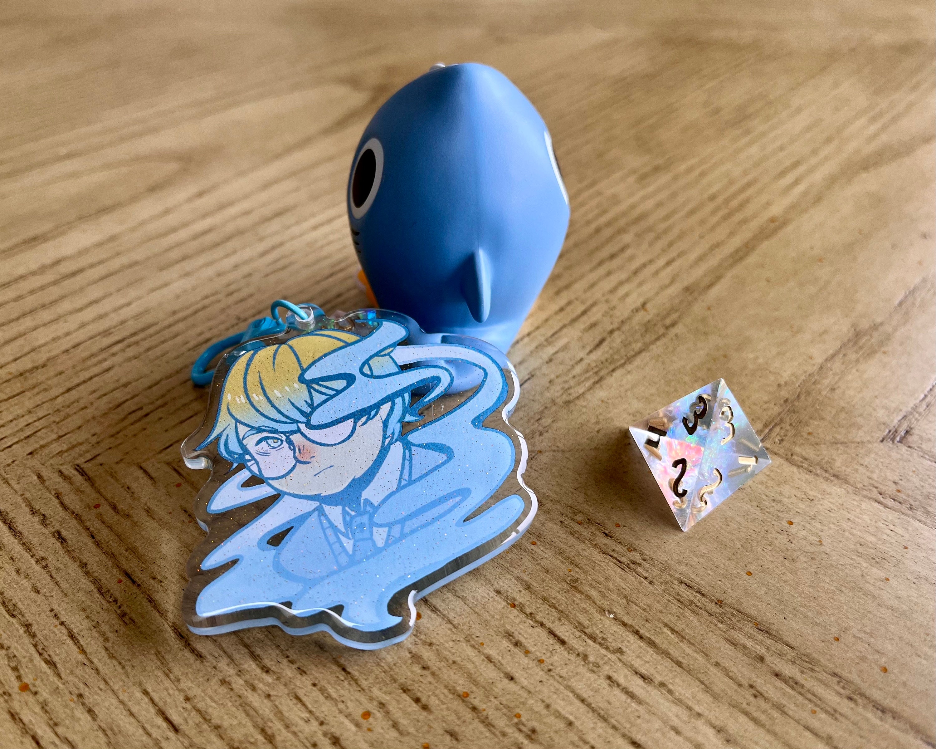 Magnus Archive 2.5" Double Sided Glitter Epoxy Charms (jonathan Sims ...