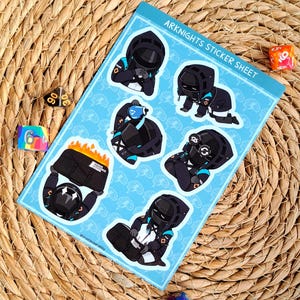 Arknights Doctor Meme 5x7 Inches Vinyl Sticker Sheet - Etsy