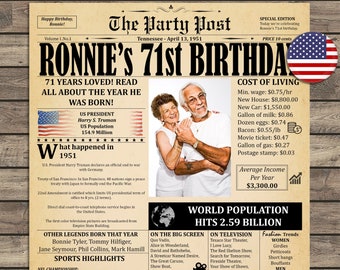 1951 Fun Facts - Etsy