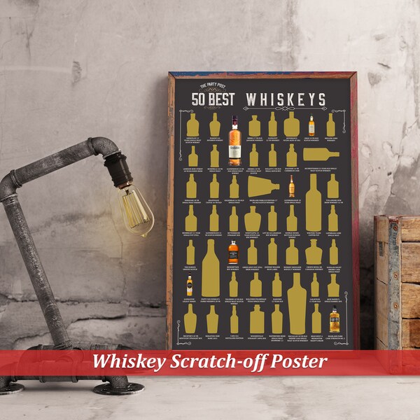 Whiskey Poster - Etsy
