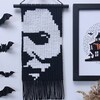 Horror Macrame Wall Hanging: Horror and Spooky Home Decor - Etsy
