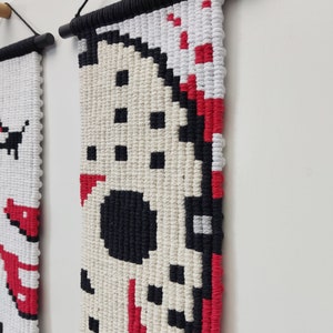 Horror Macrame Wall Hanging: Horror and Spooky Home Decor - Etsy