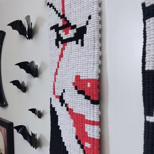 Horror Macrame Wall Hanging, Horror Home Decor, Horror Gift, Spooky ...
